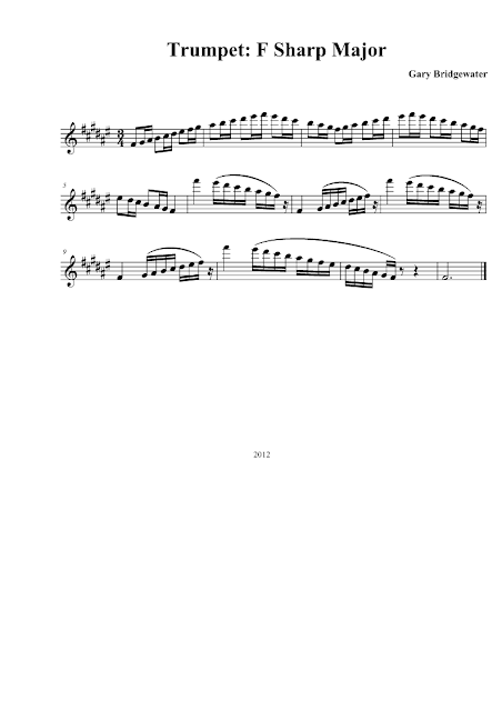 Trumpet: Trumpet: F Sharp Major